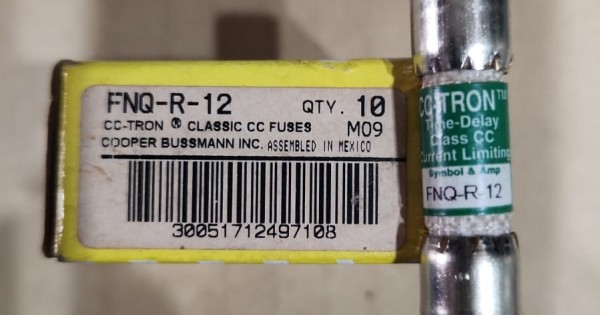 Cooper Bussmann FNQ-R-12 Fuse